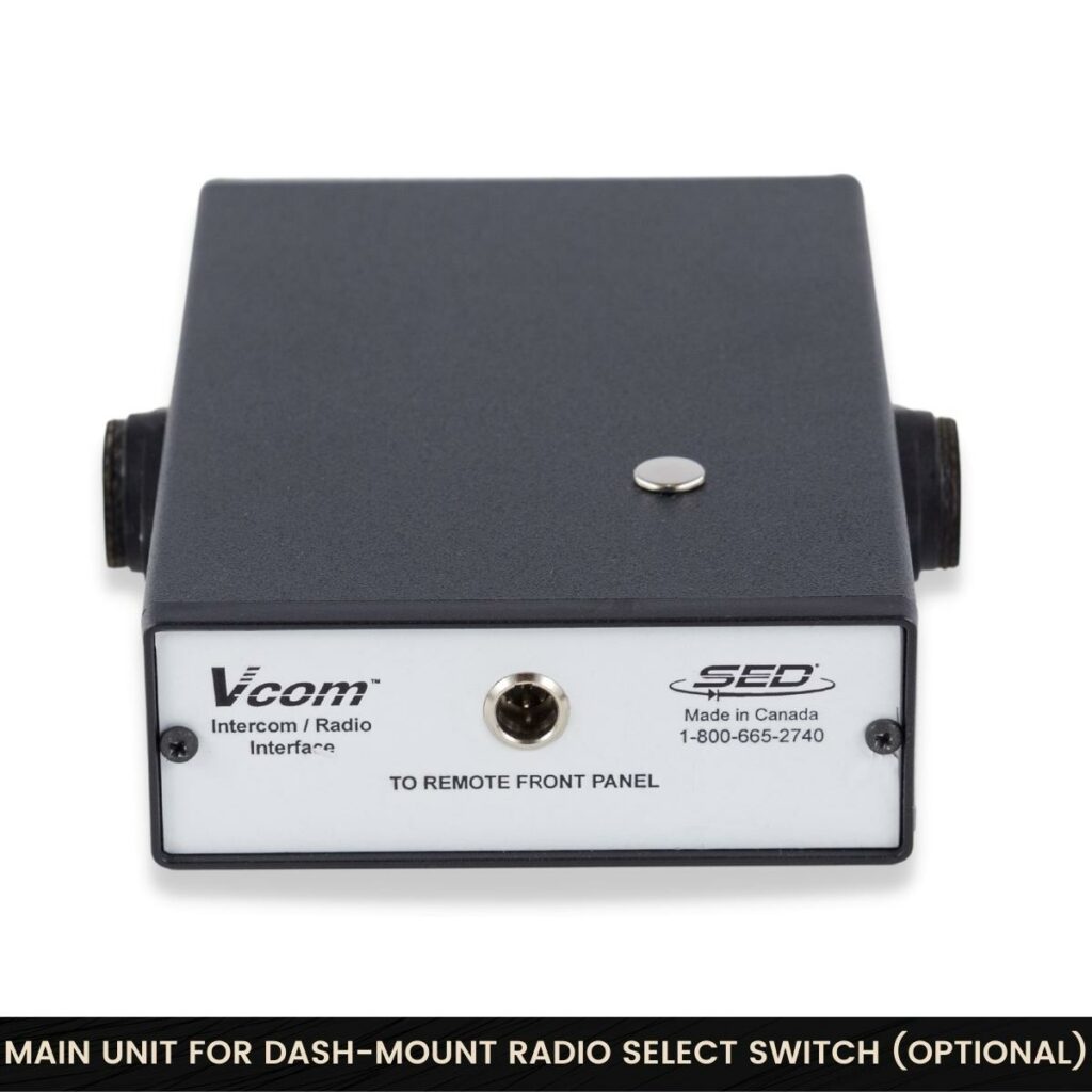 Professional Vehicle Communication Hub | Intercom & Radio