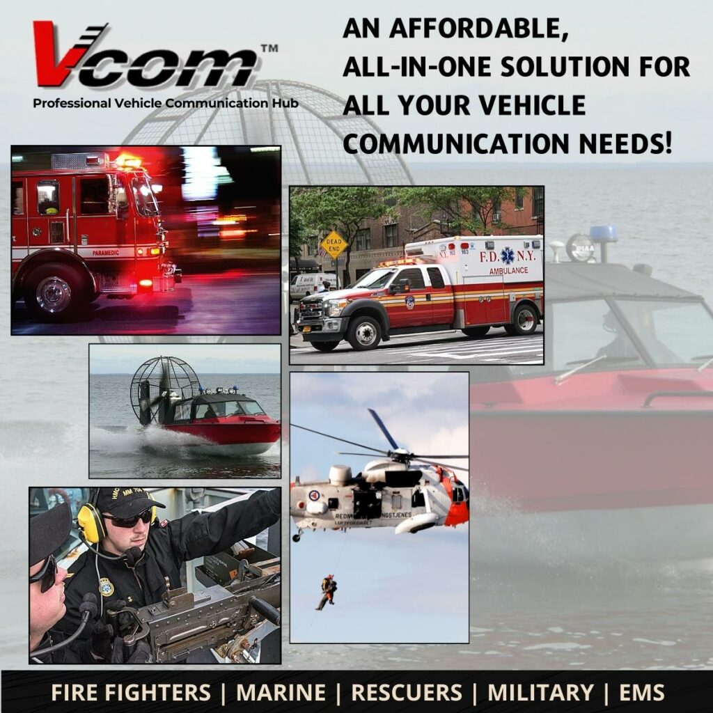 Professional Vehicle Communication Hub | Intercom & Radio